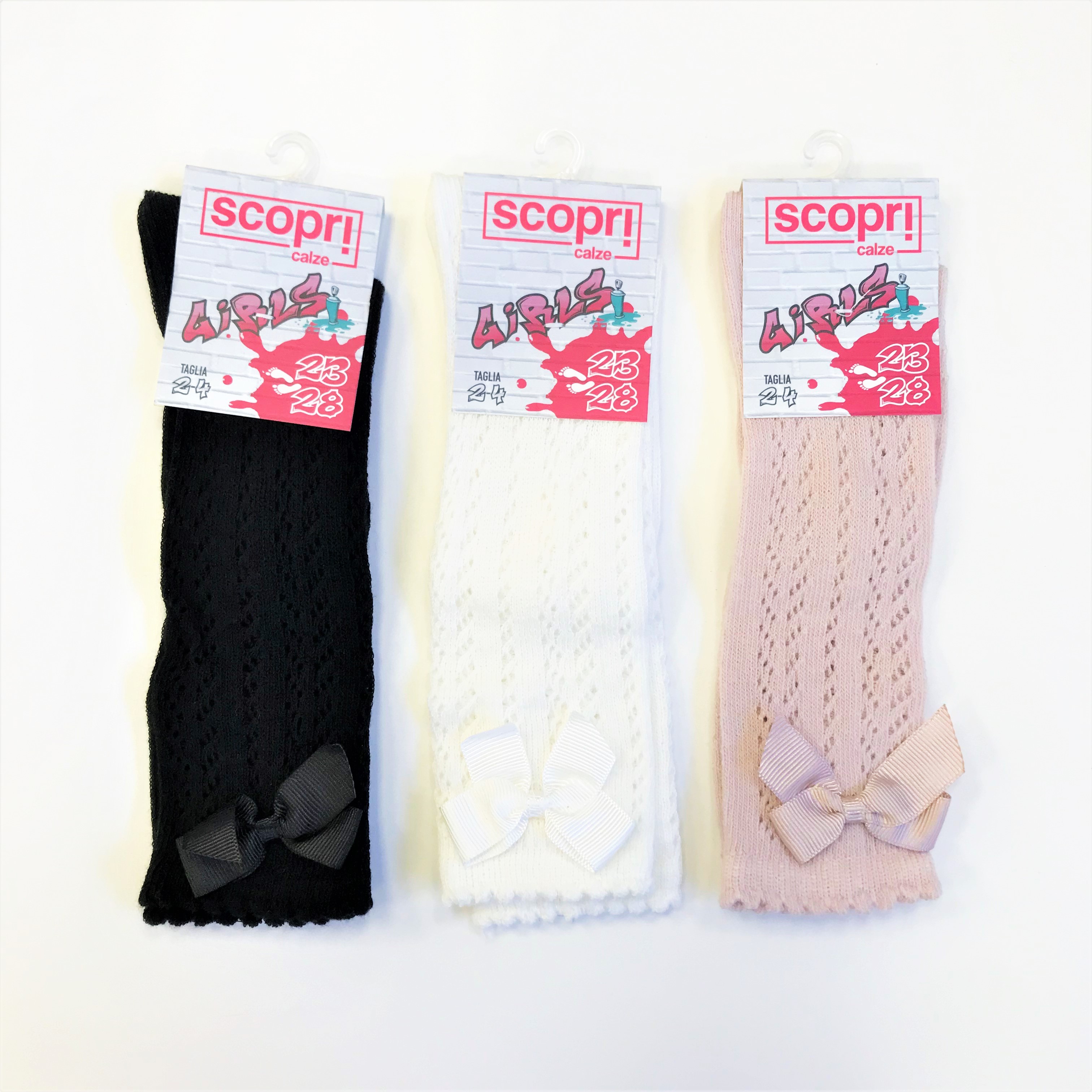 CALZA LUNGA BAMBINA SCOPRI