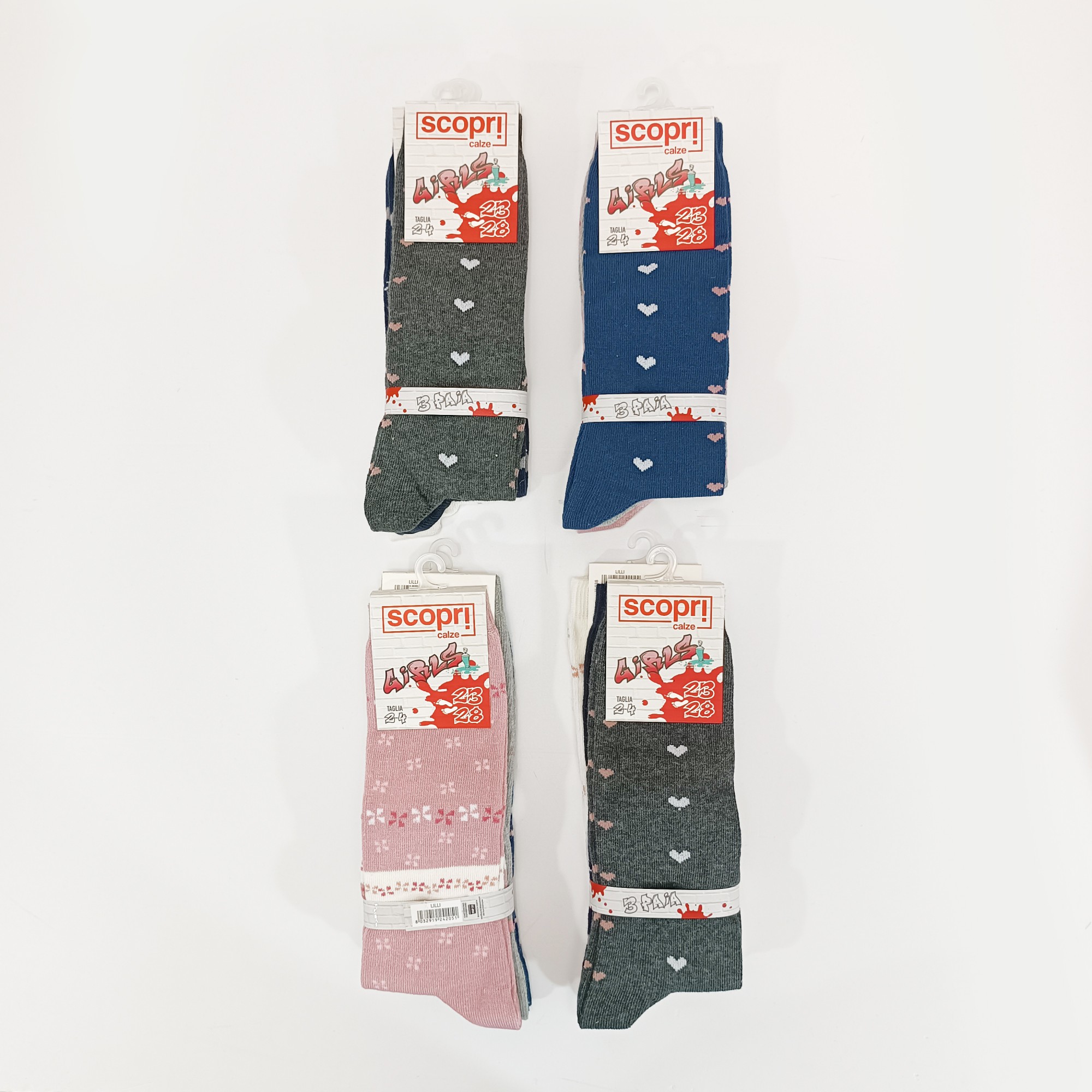 CALZA BAMBINA LILLI SCOPRI CALZE